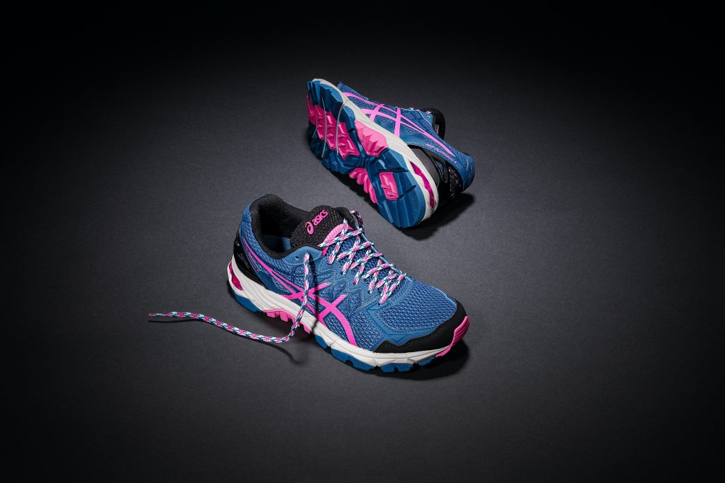 High quality creative advertising photography for running shoes